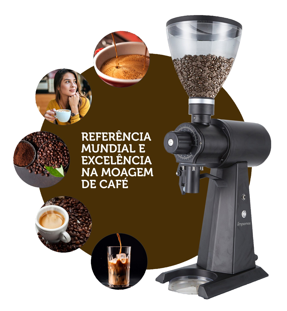 Impomac - Coffee Grinder Pro - O moedor mais preciso do mercado!
